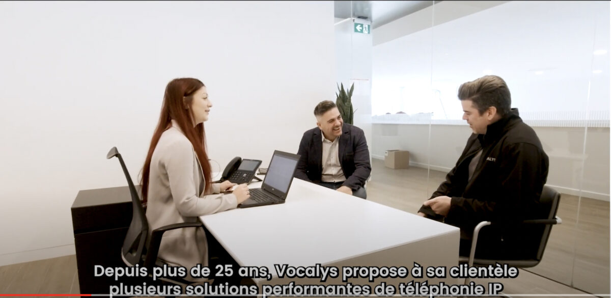 Vocalys, reportage d'entreprise et son président Alexandre Rudolph